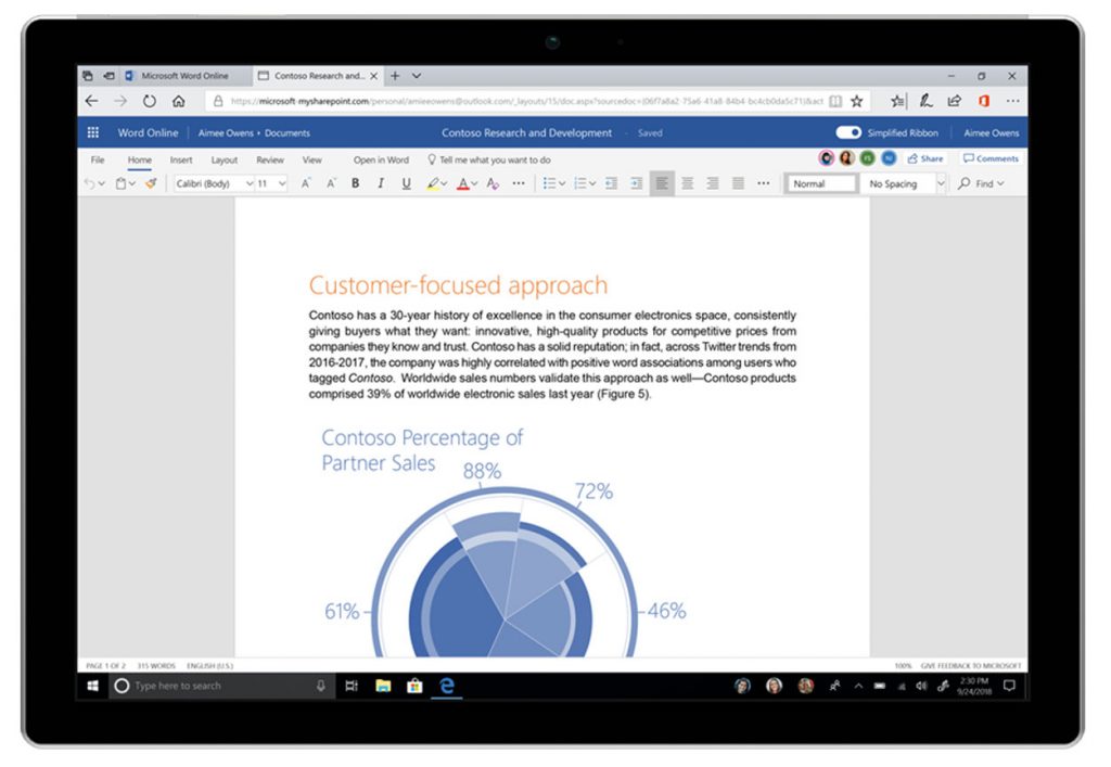 Microsoft Office, parte da oggi il rilascio della nuova UI