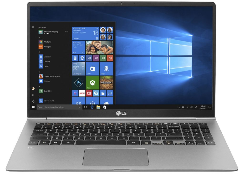Prime informazioni sugli LG Gram 2019 fra laptop da 14 e 17 pollici e 2 ...