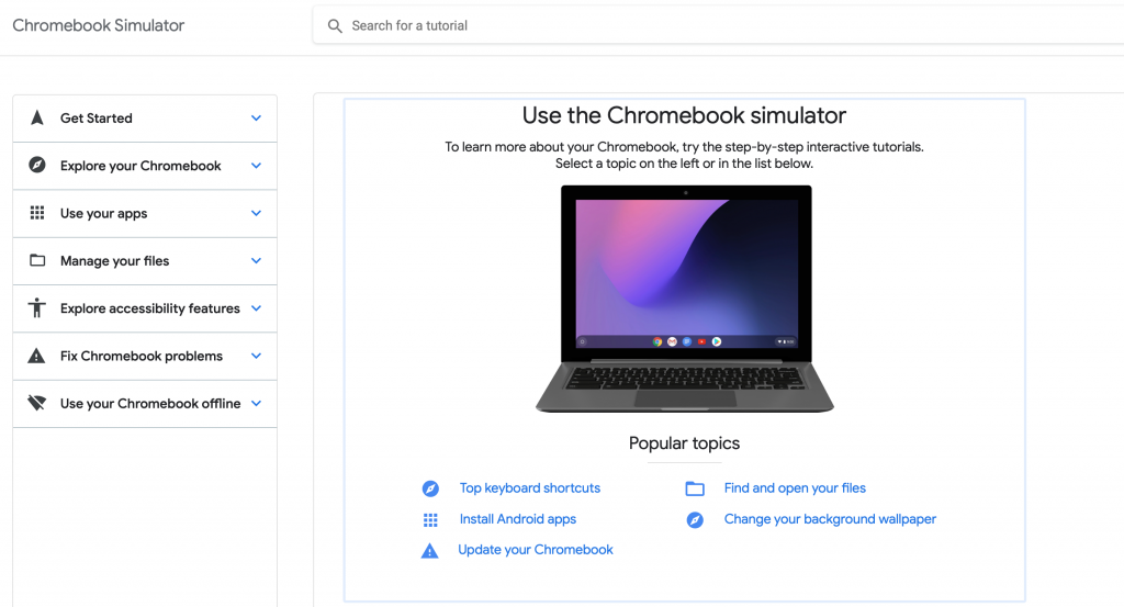 Google permette di provare (virtualmente) qualsiasi Chromebook comodamente da casa