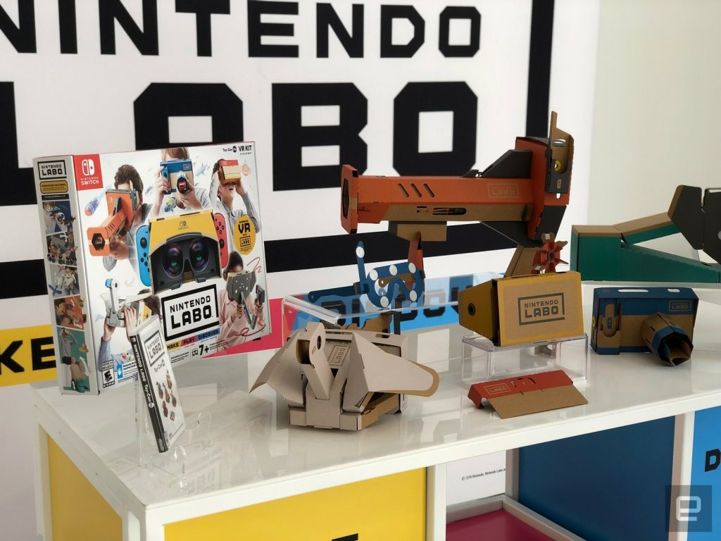 Diamo un primo sguardo al Nintendo Labo VR
