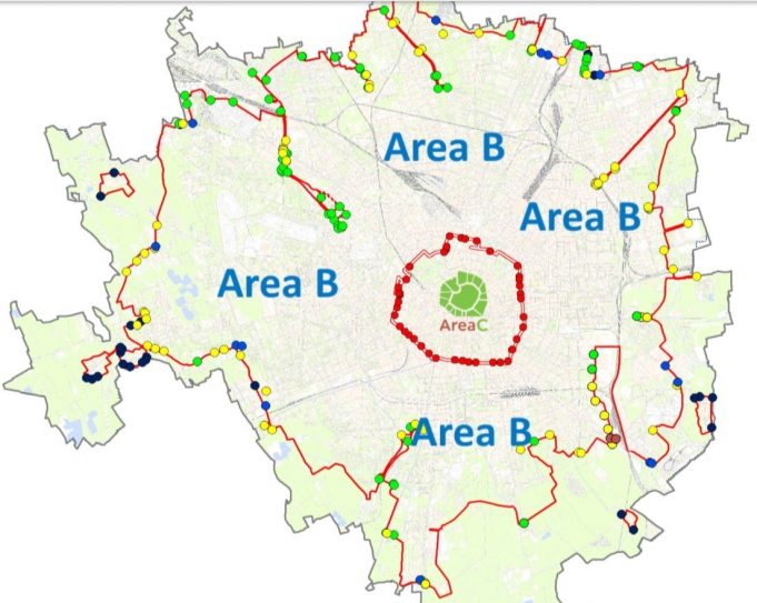 Area B Milano: come funziona, mappa, orari, divieti
