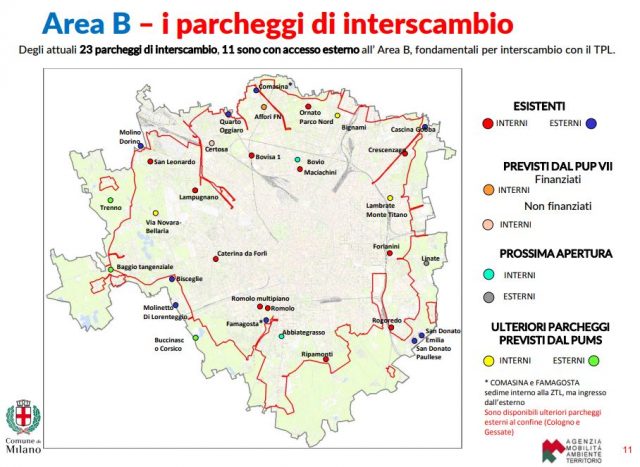 Area B Milano: come funziona, mappa, orari, divieti