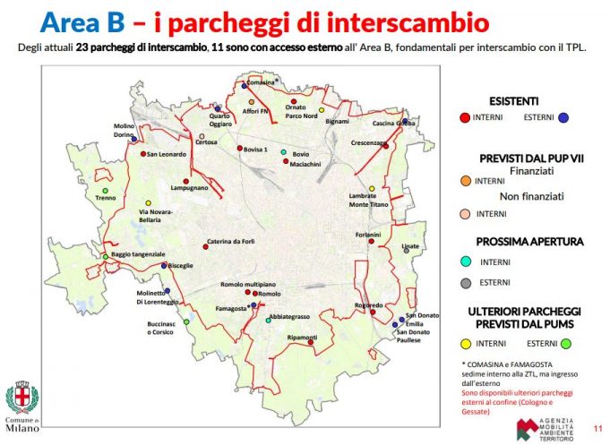 Area B Milano: come funziona, mappa, orari, divieti