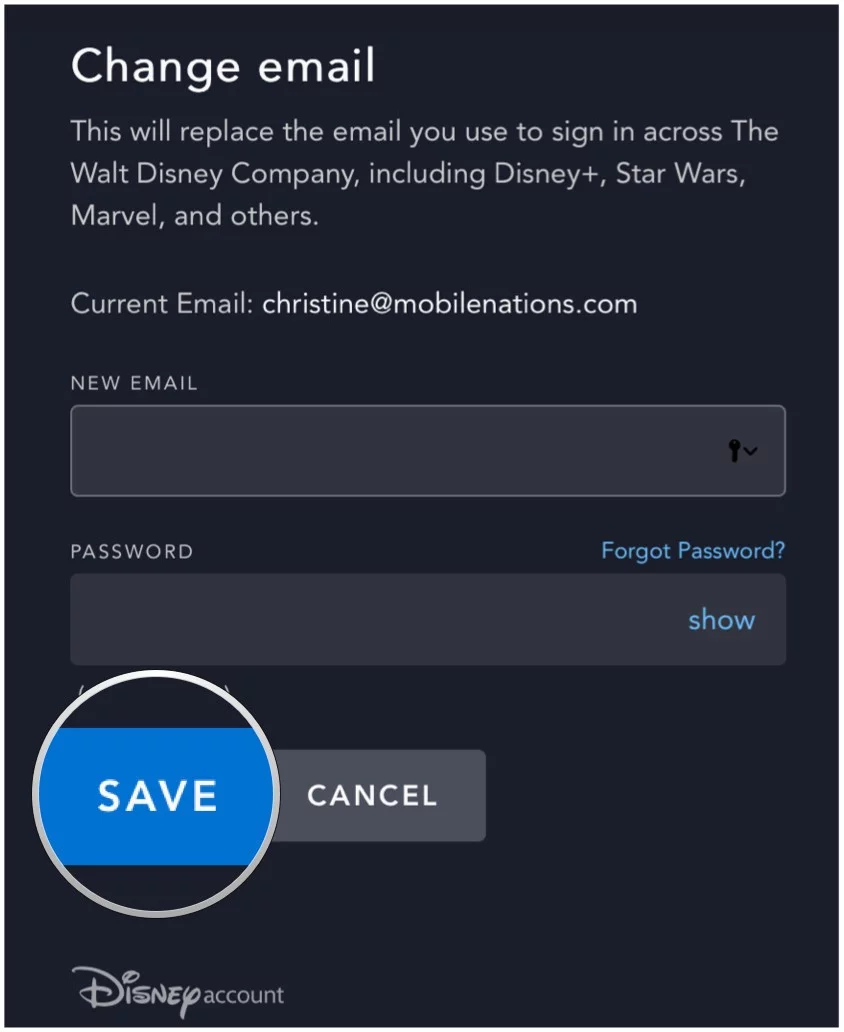 Come cambiare password ed email su Disney+ | TuttoTech.net
