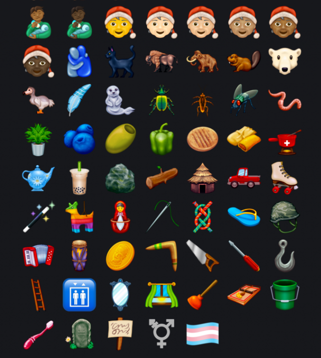 Emoji 13.0: le 117 nuove emoji in arrivo entro metà 2020