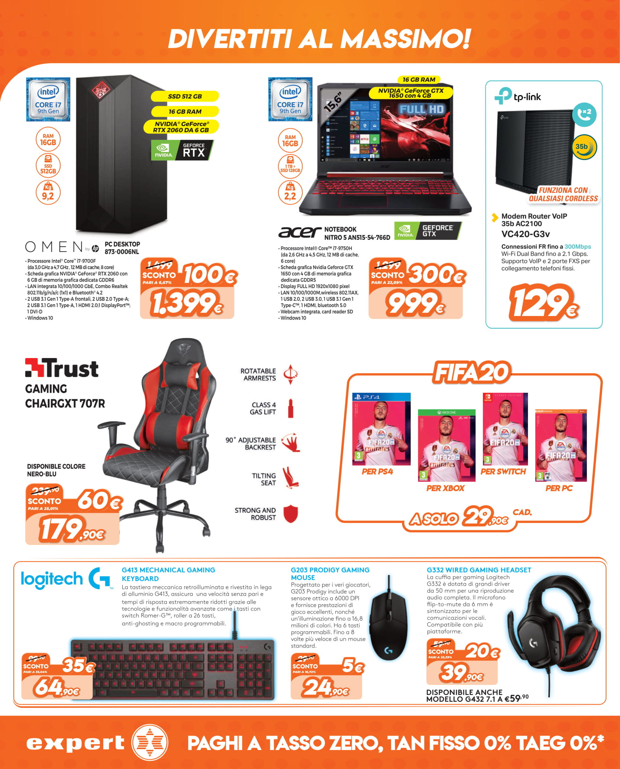 Ecco le migliori offerte del volantino Expert dal 4 maggio