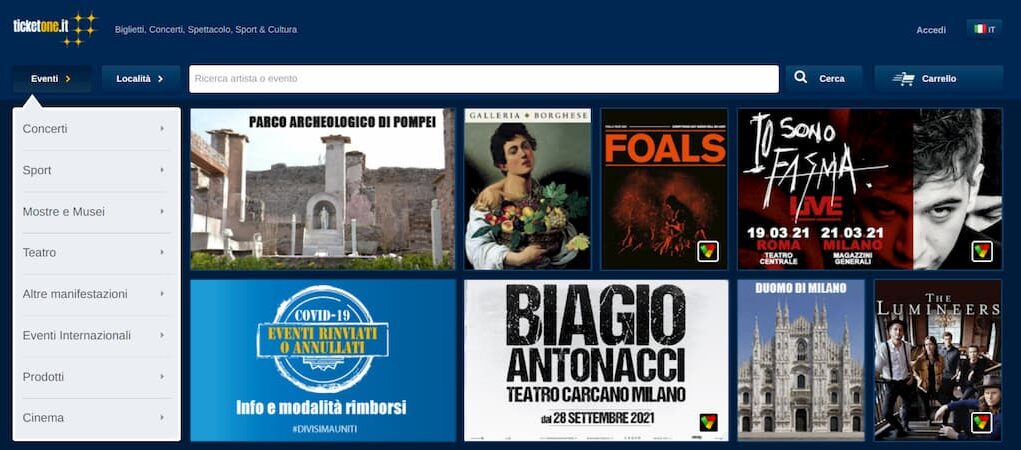 TicketOne: cos’è, come funziona, acquisto, rimborsi, eventi