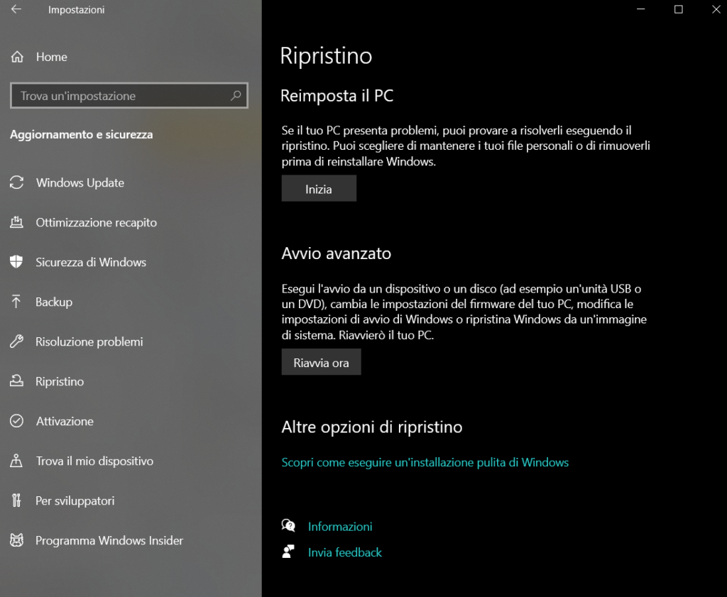 Modalità provvisoria Windows 10: come avviare il computer