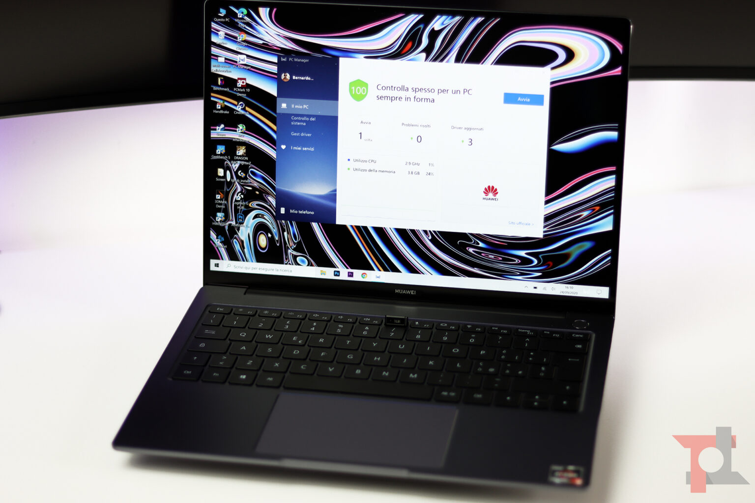 Recensione Huawei Matebook 14 AMD: la potenza del Ryzen 7 4800H in un ...