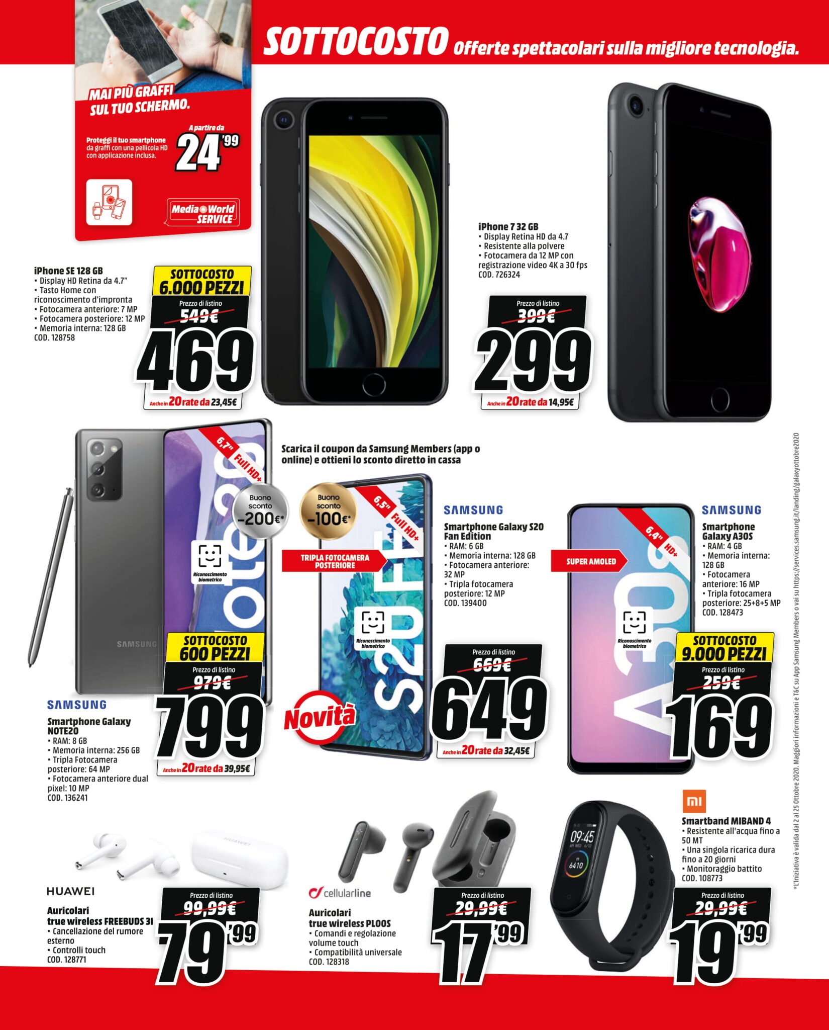 Le migliori offerte del Sottocosto MediaWorld (2-11 ottobre)