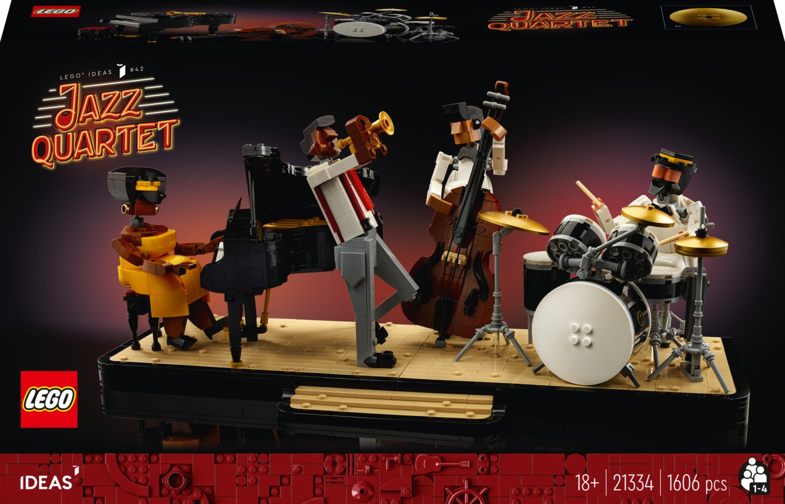 Scatenatevi al ritmo di jazz con Quartetto Jazz LEGO Ideas, il nuovo ...