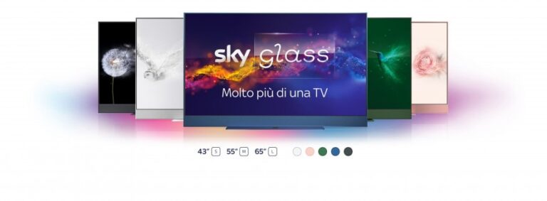 Sky Glass è ufficiale: disponibile in Italia da oggi la smart TV di Sky