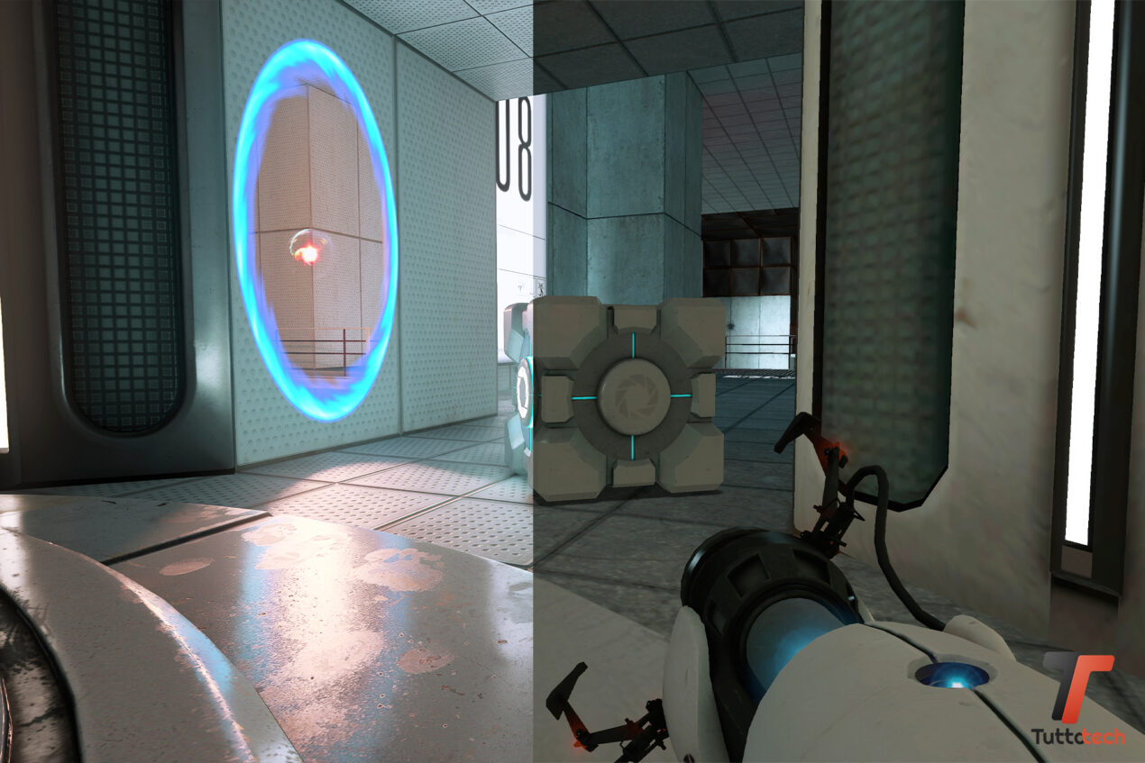 Portal RTX è un macigno ma la RTX 4090 con DLSS 3 se lo divora in 4K ...