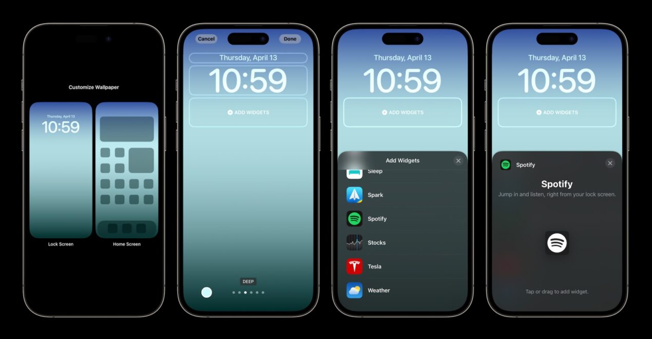 Spotify lancia il widget per la schermata di blocco di iPhone