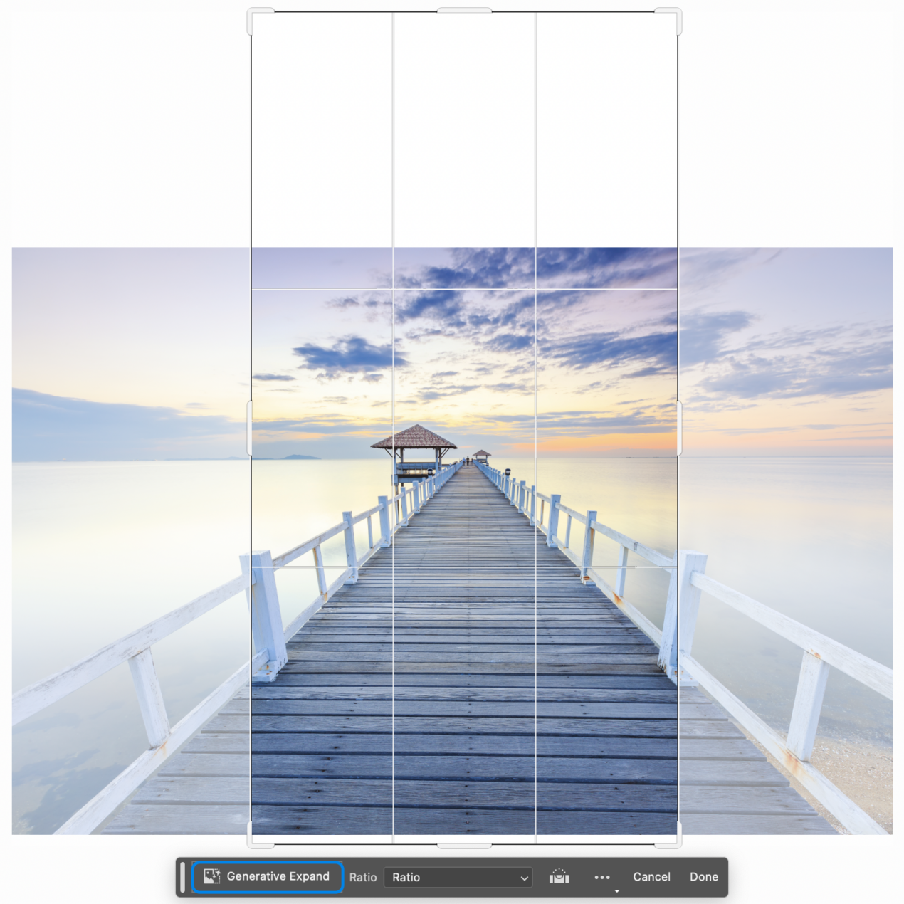 Adobe Photoshop può ora usare l'IA generativa per espandere le immagini