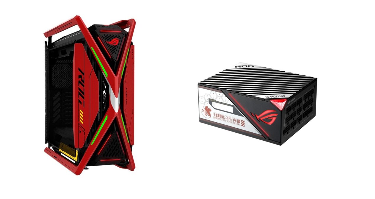 ASUS svela la nuova gamma di prodotti gaming ROG Evangelion ispirata a ...