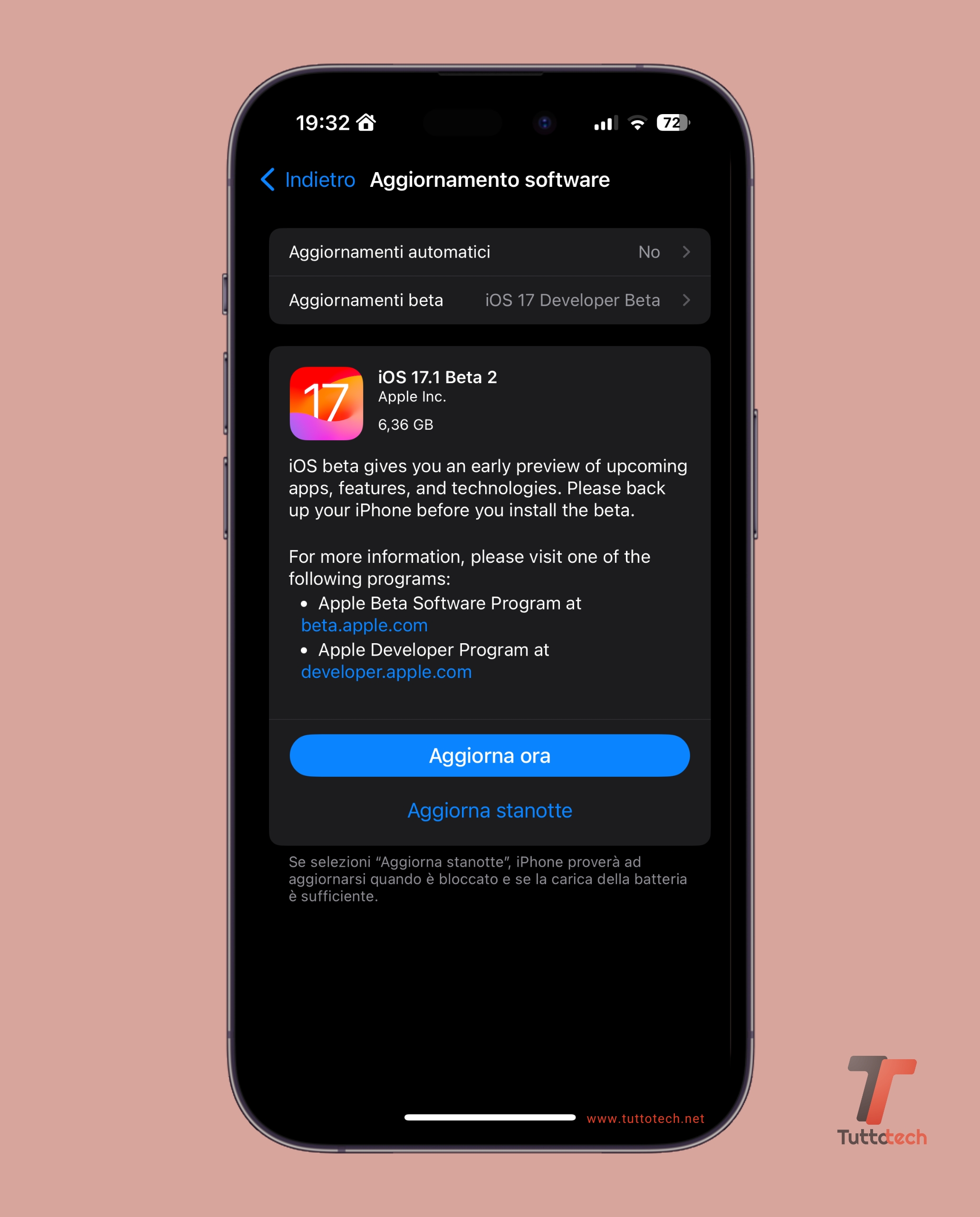 Beta 2 per iOS 17.1, macOS 14.1 e gli altri OS di casa Apple