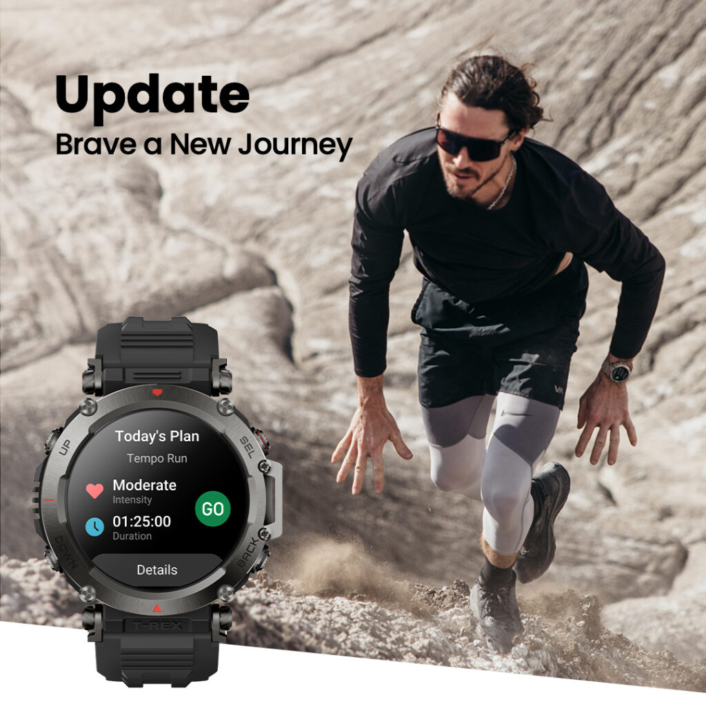 Aggiornamenti in distribuzione per Amazfit T-Rex Ultra, Cheetah Pro e ...