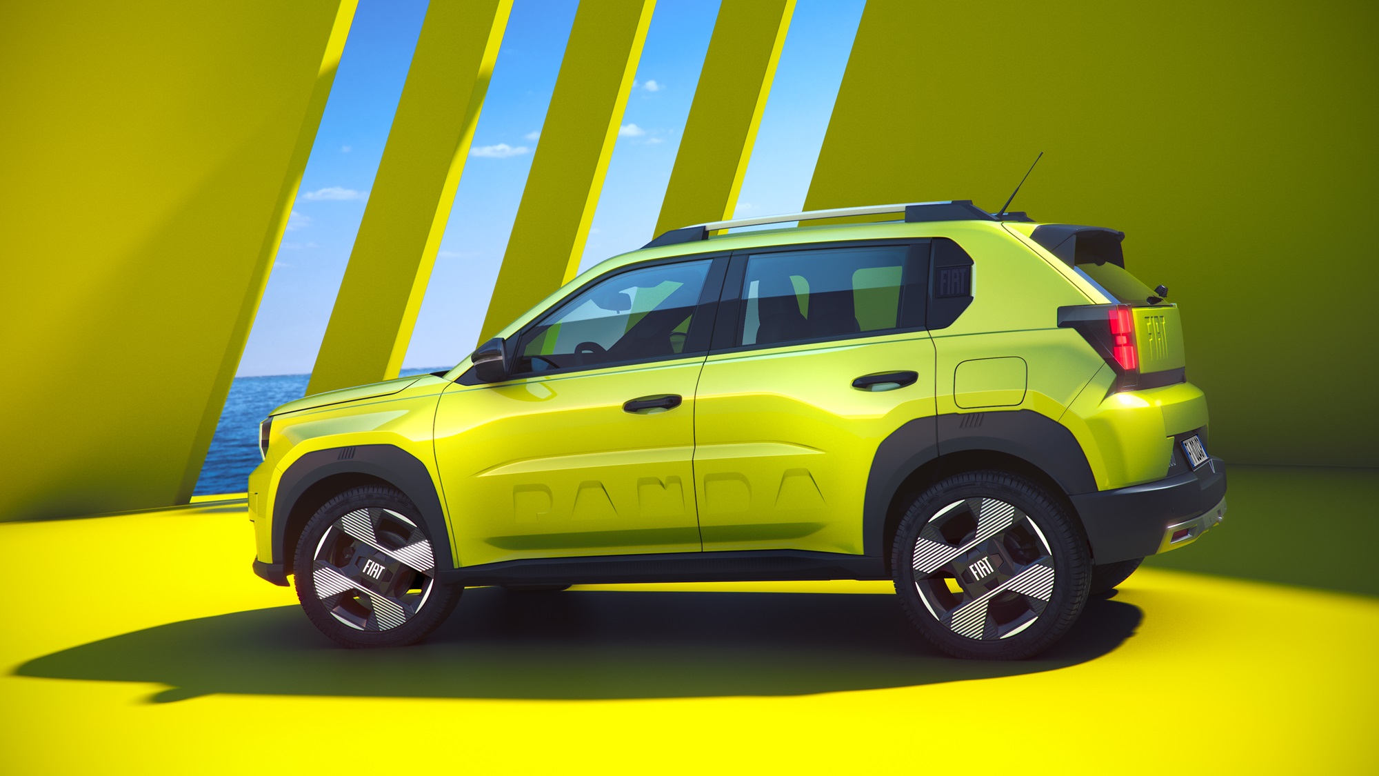 FIAT presenta Grande Panda, più lunga, squadrata e anche elettrica