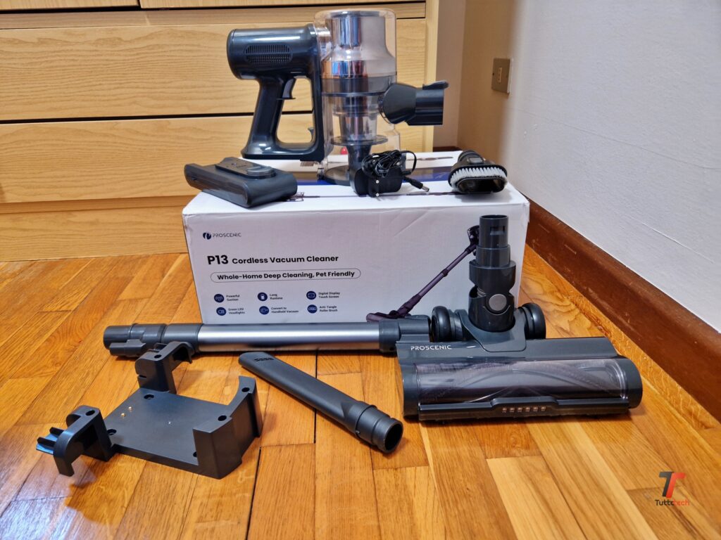 Recensione Proscenic P13, un aspirapolvere cordless economico ma completo