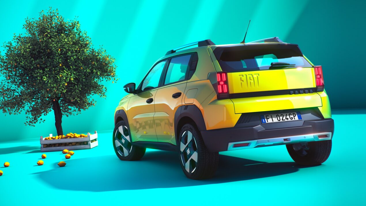FIAT presenta Grande Panda, più lunga, squadrata e anche elettrica