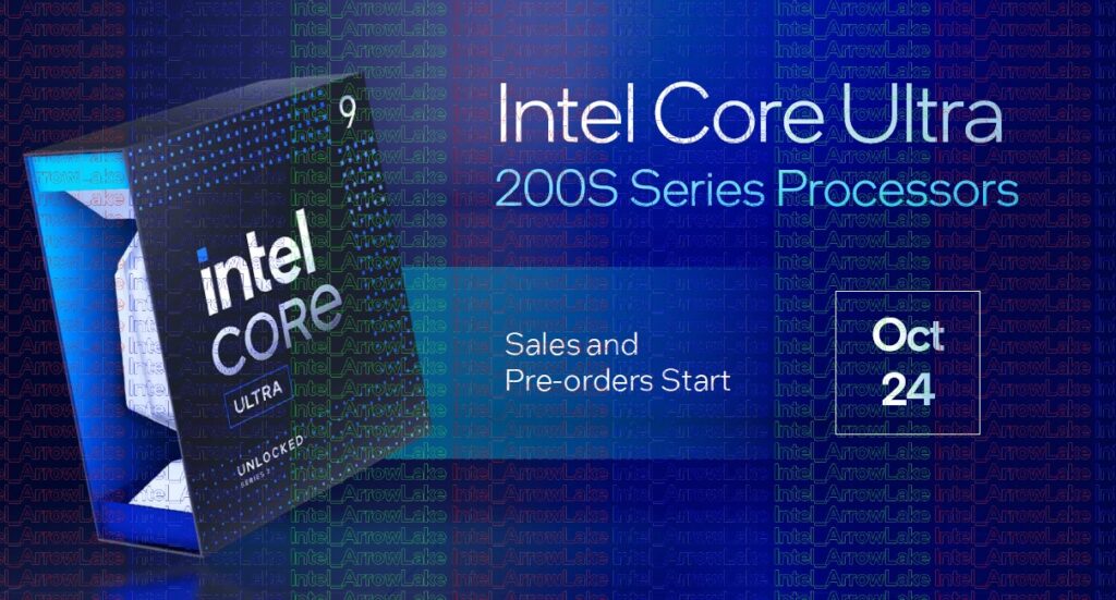 Intel annuncia i processori Core Ultra 200S Arrow Lake: tutti i dettagli, prezzi e novità