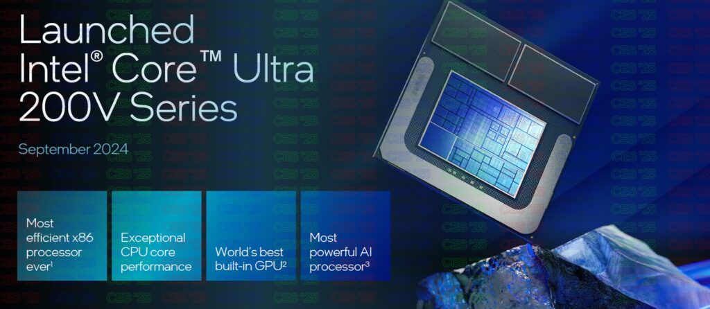 Intel svela al CES 2025 le CPU Core Ultra 200 HX e nuovi modelli ...