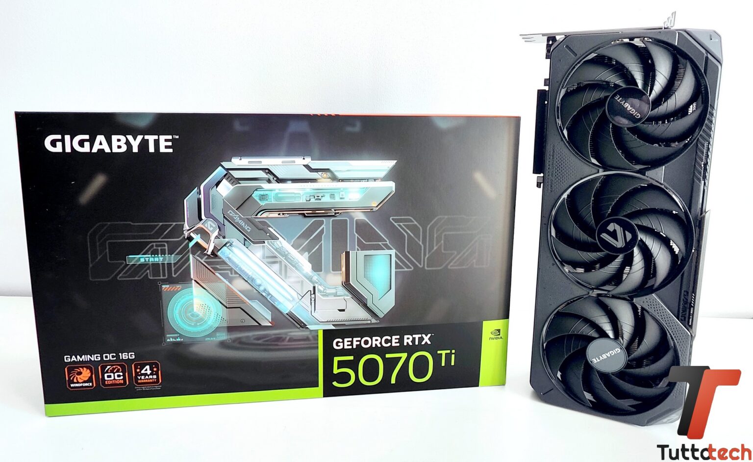 Recensione Gigabyte GeForce RTX 5070 Ti GAMING OC: design rivisto e ...
