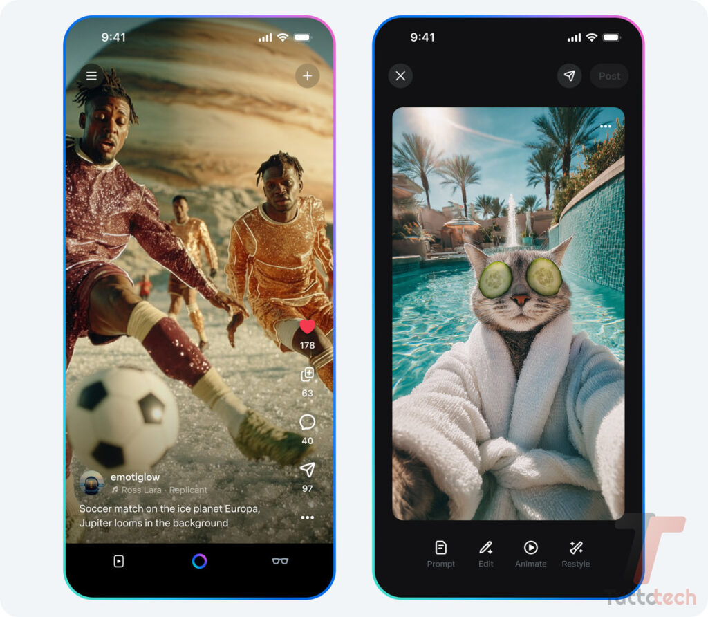 Meta Vibes arriva in Italia: il nuovo social dove tutto è generato dall’AI