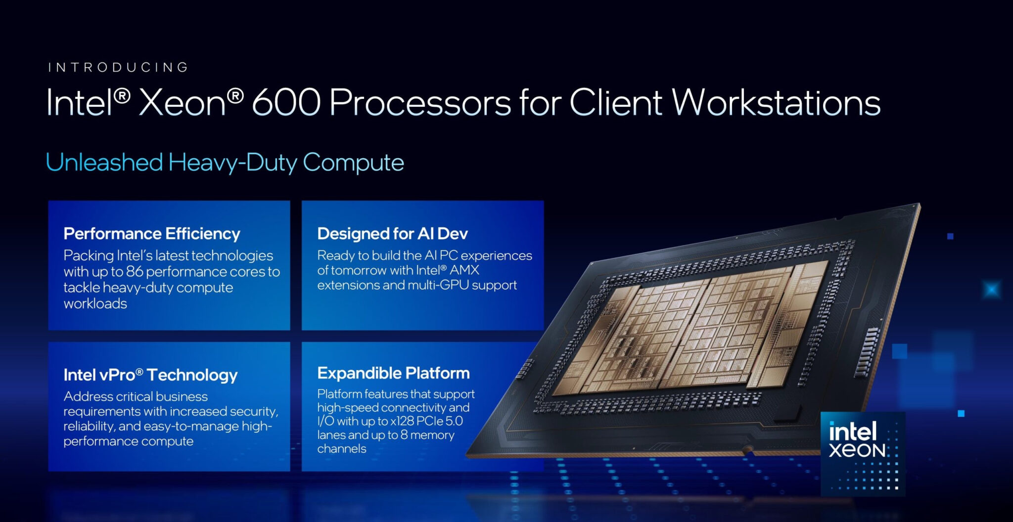 Intel Xeon 600 ufficiali, le CPU workstation per contrastare AMD ...